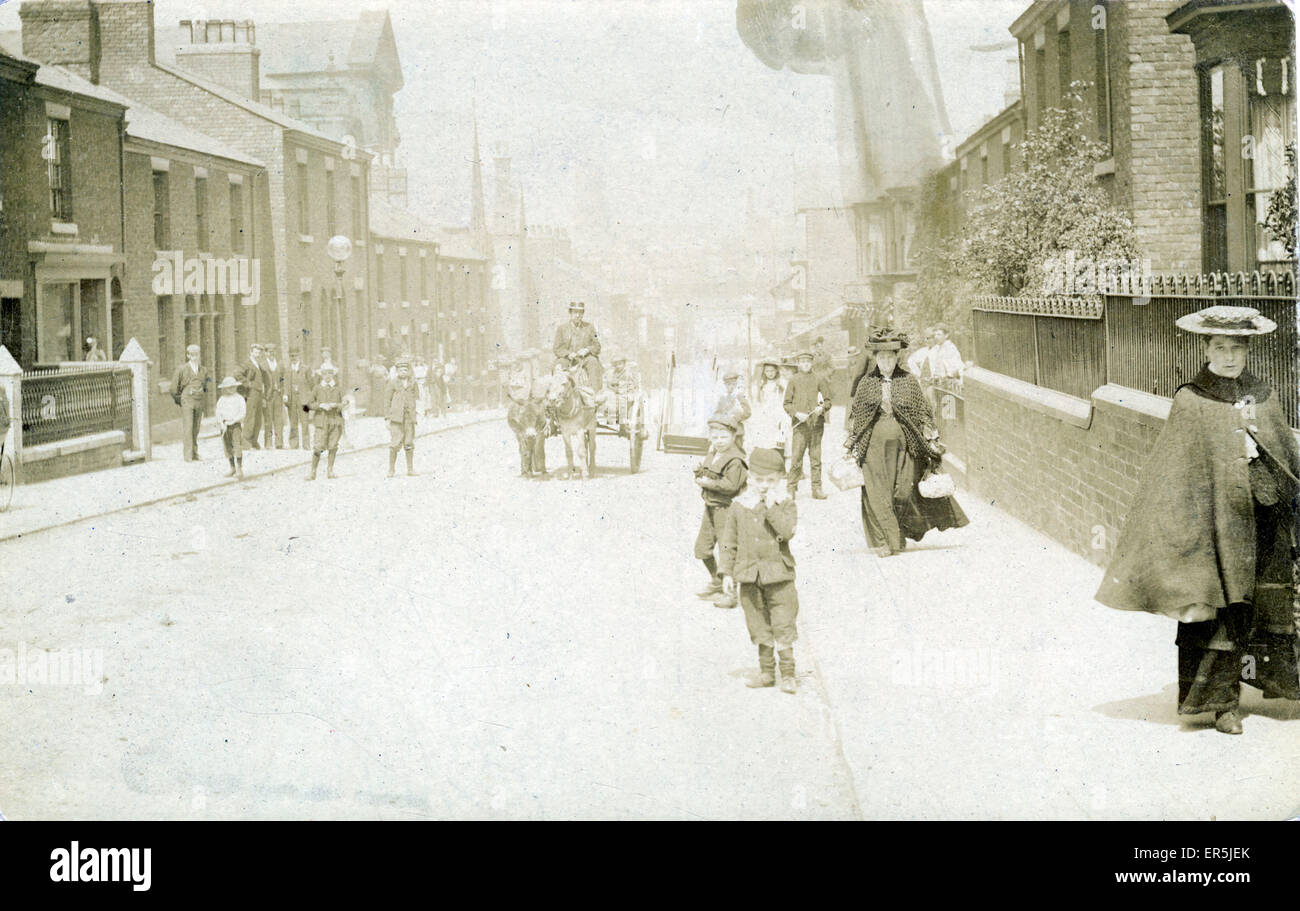 1900s street scene hi-res stock photography and images - Alamy