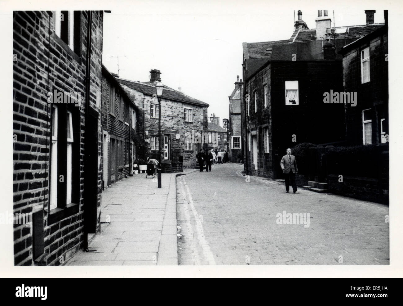 West Lane, Howarth, Yorkshire Stock Photo - Alamy
