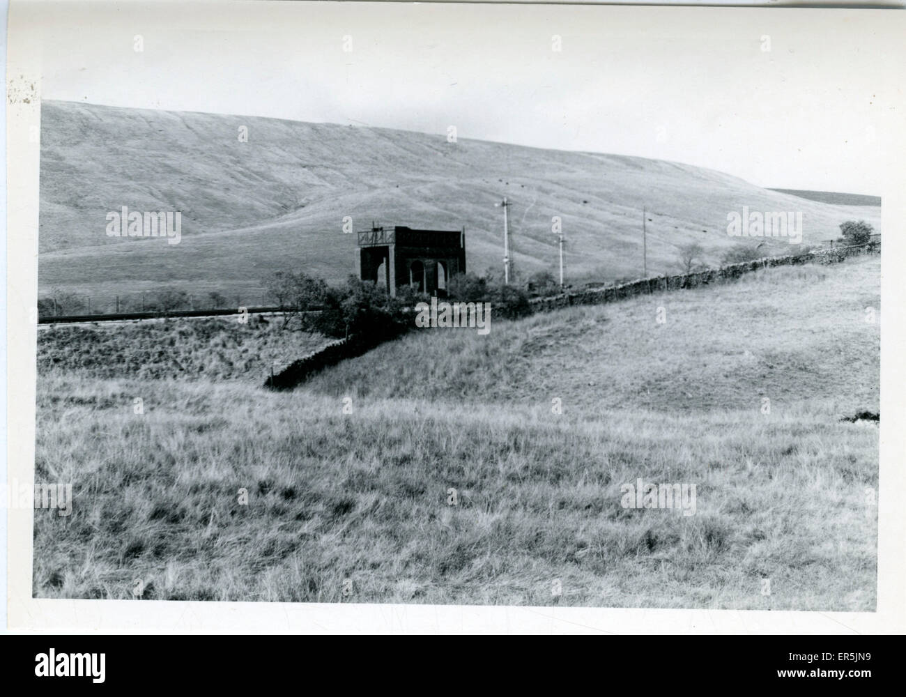 Settle-Carlisle Railway - Water Tower Stock Photo - Alamy