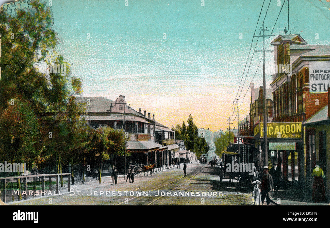 South Africa - Marshall Street, Jeppestown Stock Photo - Alamy