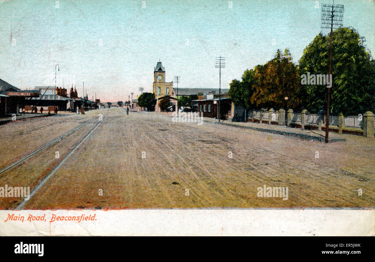South Africa - Main Road, Beaconsfield Stock Photo - Alamy