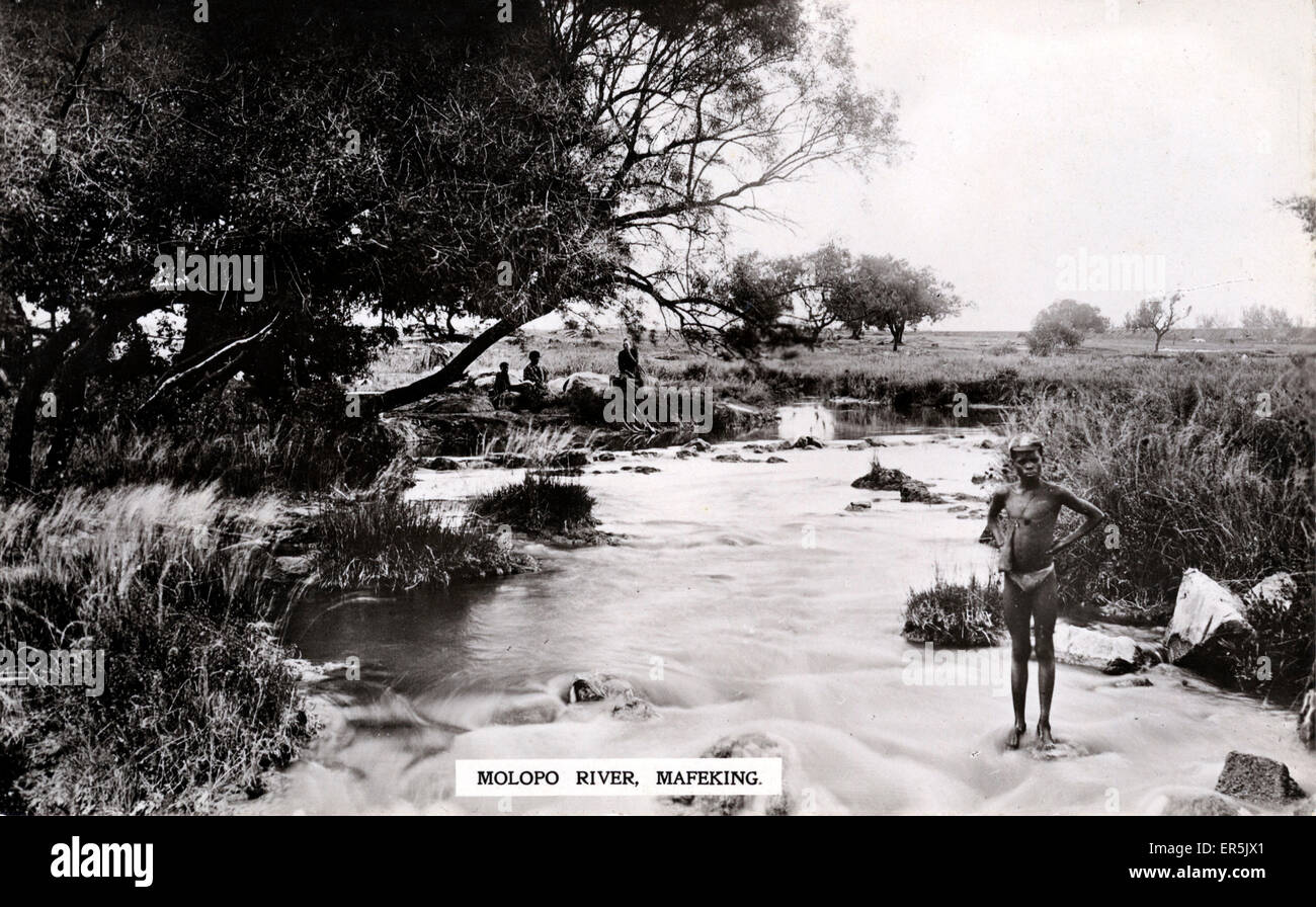 South Africa - Molopo River, Mafeking Stock Photo - Alamy