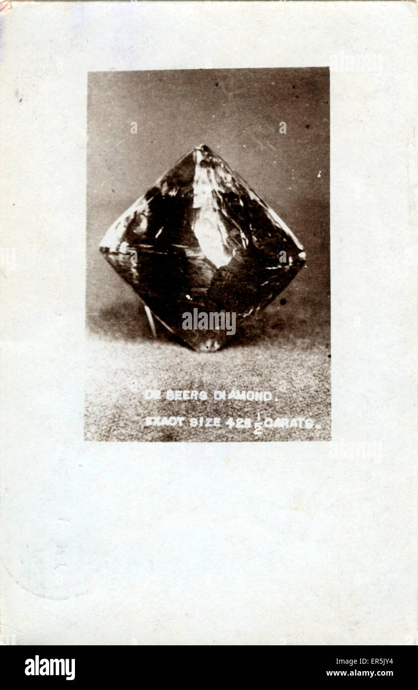 South Africa - A De Beers Diamond, Kimberley Stock Photo - Alamy