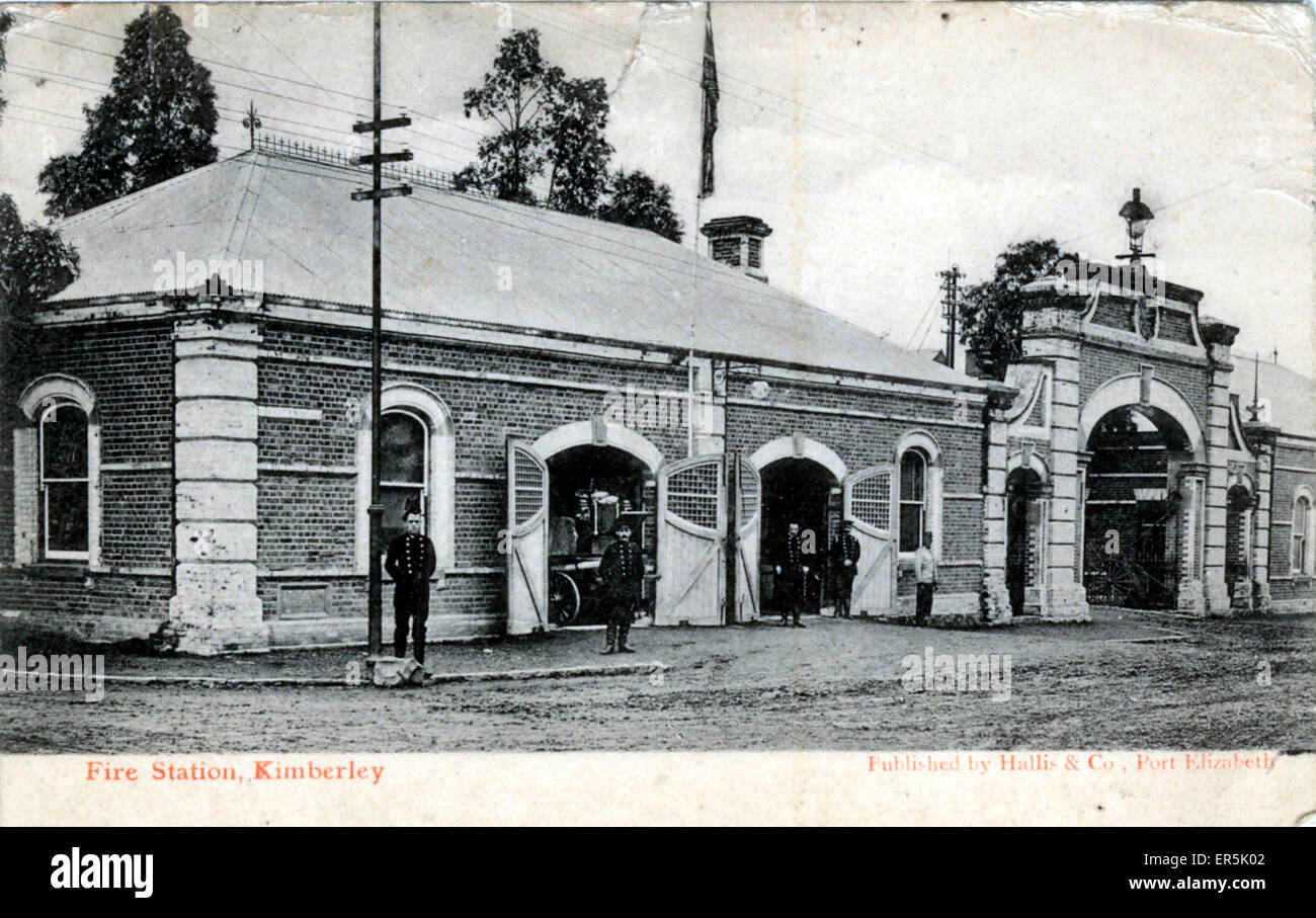 South Africa - Fire Station, Kimberley Stock Photo - Alamy
