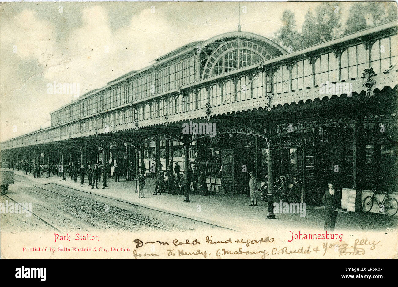 South Africa - Park Railway Station, Johannesburg Stock Photo - Alamy