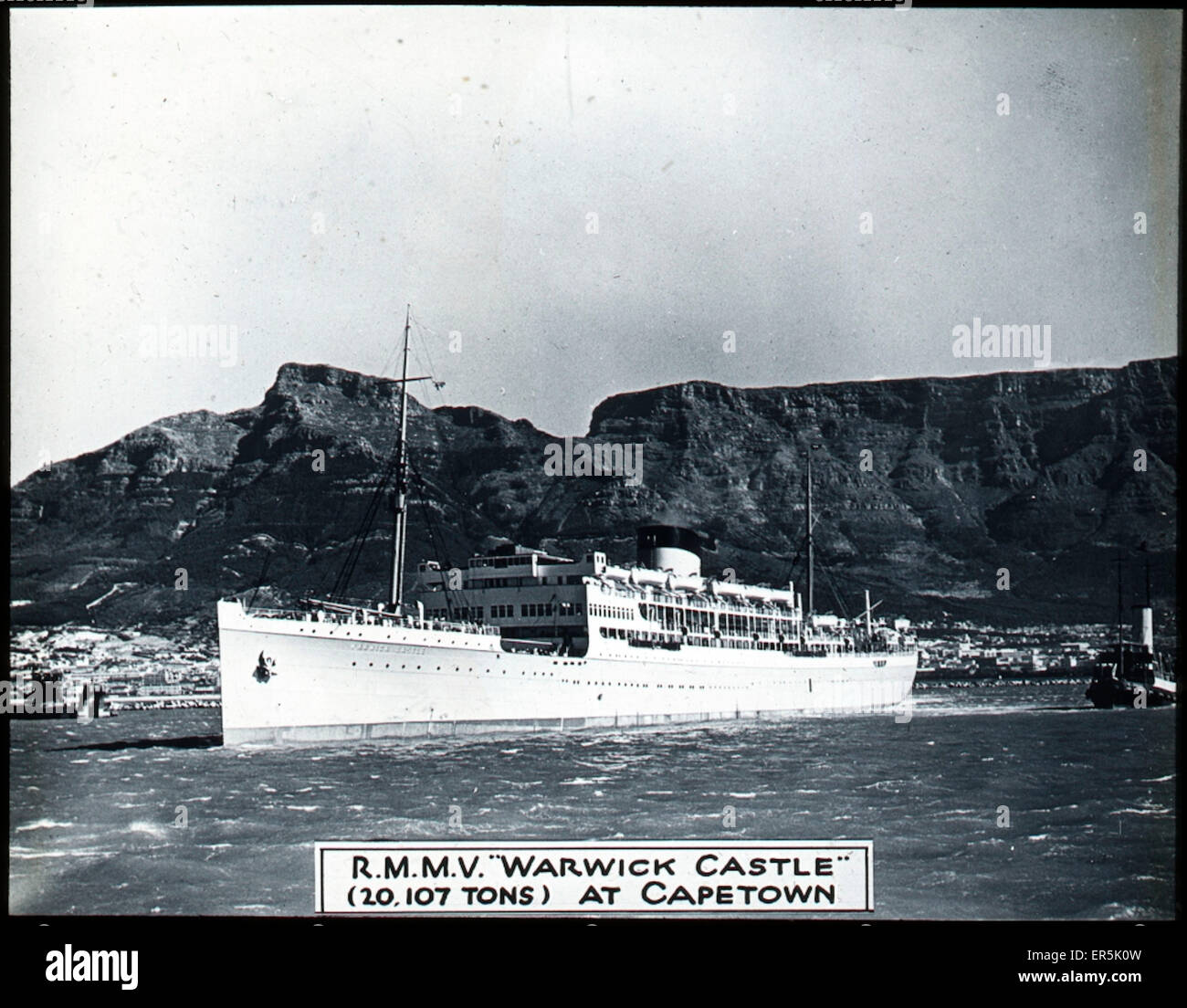 South Africa - The RMMV Warwick Castle (Union Castle Line Stock Photo ...
