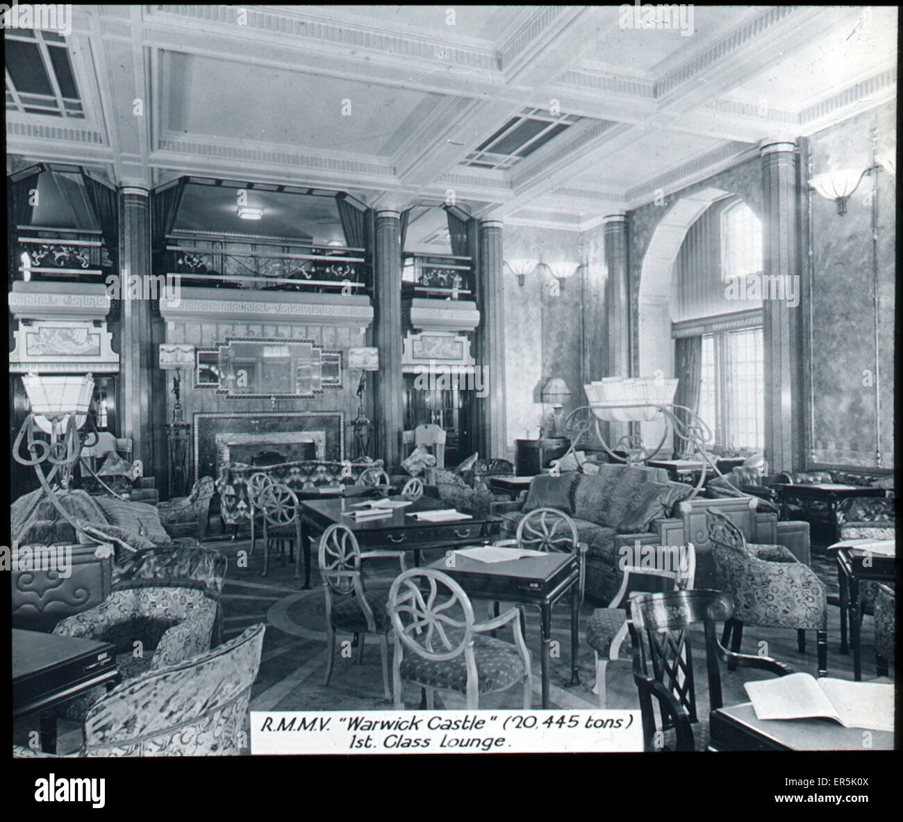 The RMMV Warwick Castle (Union Castle Line Stock Photo - Alamy