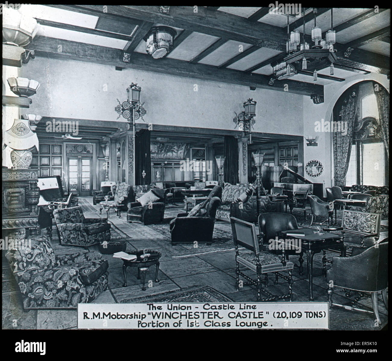 The RMM Winchester Castle (Union Castle Line Stock Photo - Alamy