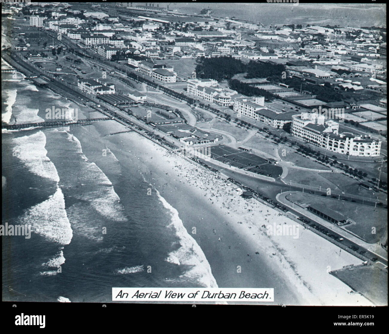 South Africa - The Beach, Durban Stock Photo - Alamy
