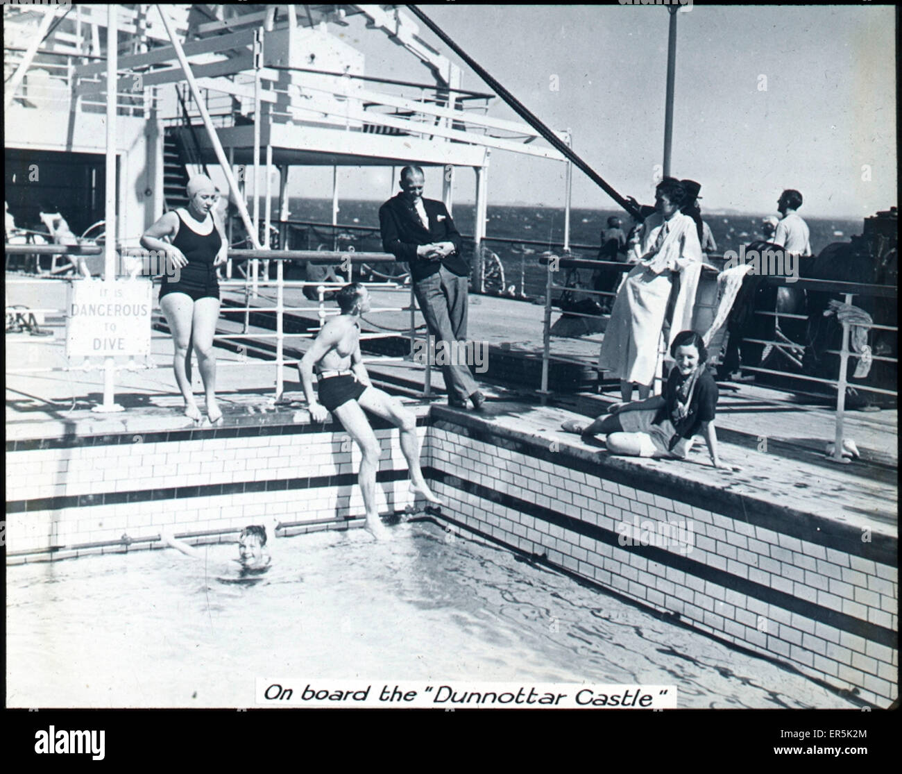The RMMV Dunottar Castle (Union Castle Line Stock Photo - Alamy