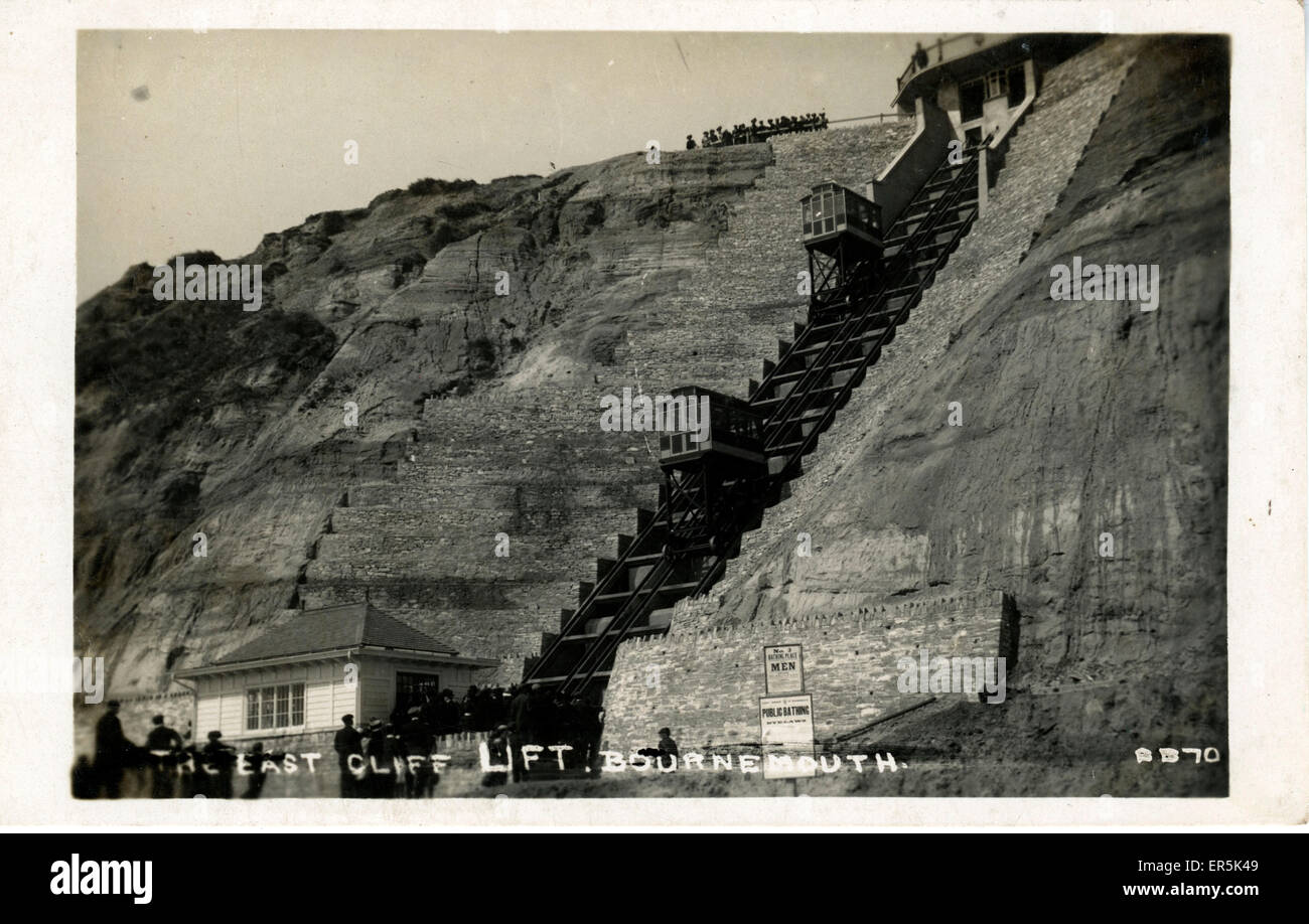 East Cliff Lift, Bournemouth, England Stock Photo - Alamy