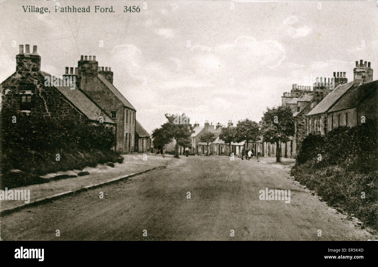 The Village, Pathhead, Scotland Stock Photo - Alamy