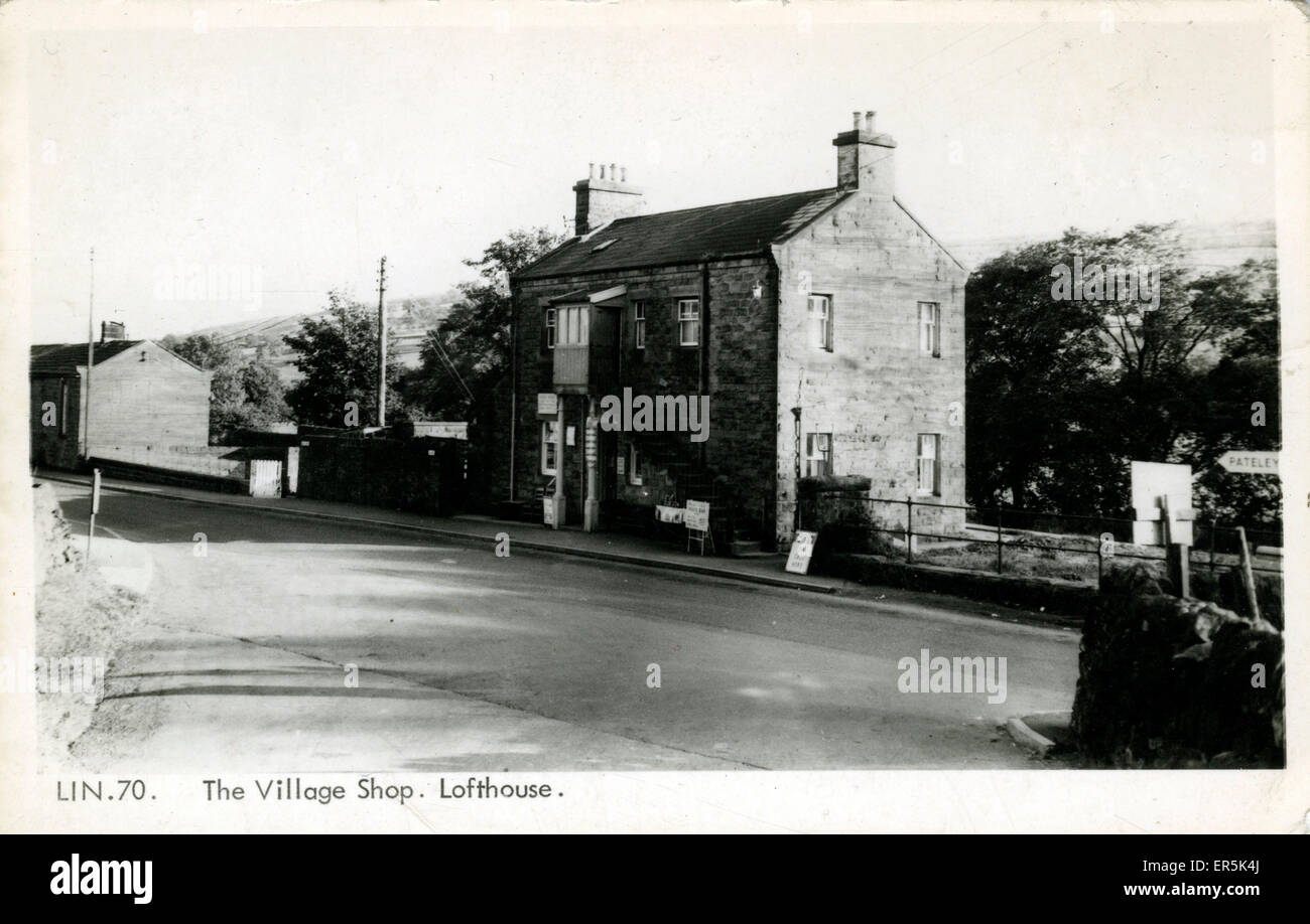 Village Shop, Lofthouse, Pateley Bridge, England Stock Photo - Alamy