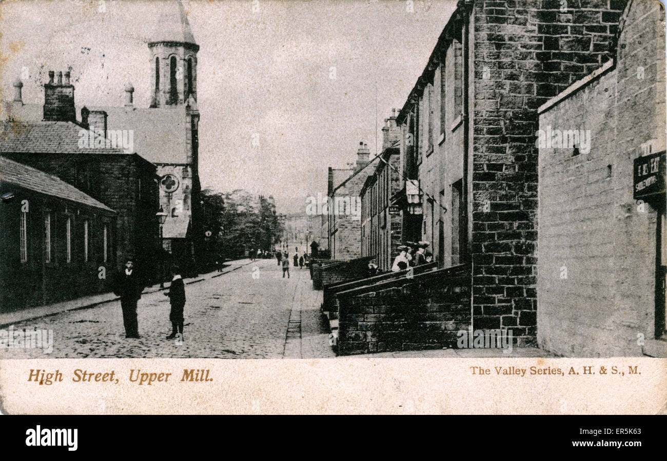 The Village, Uppermill, Saddleworth, England Stock Photo - Alamy