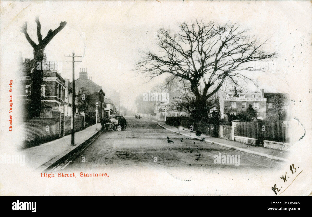 High Street, Stanmore, Harrow, England Stock Photo - Alamy