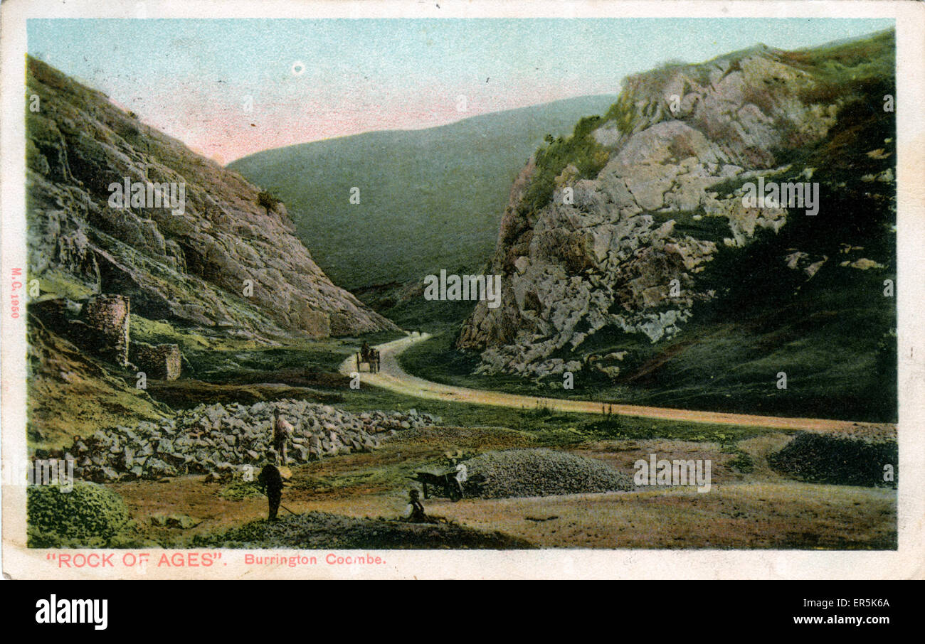 Burrington combe rock of ages hi-res stock photography and images - Alamy