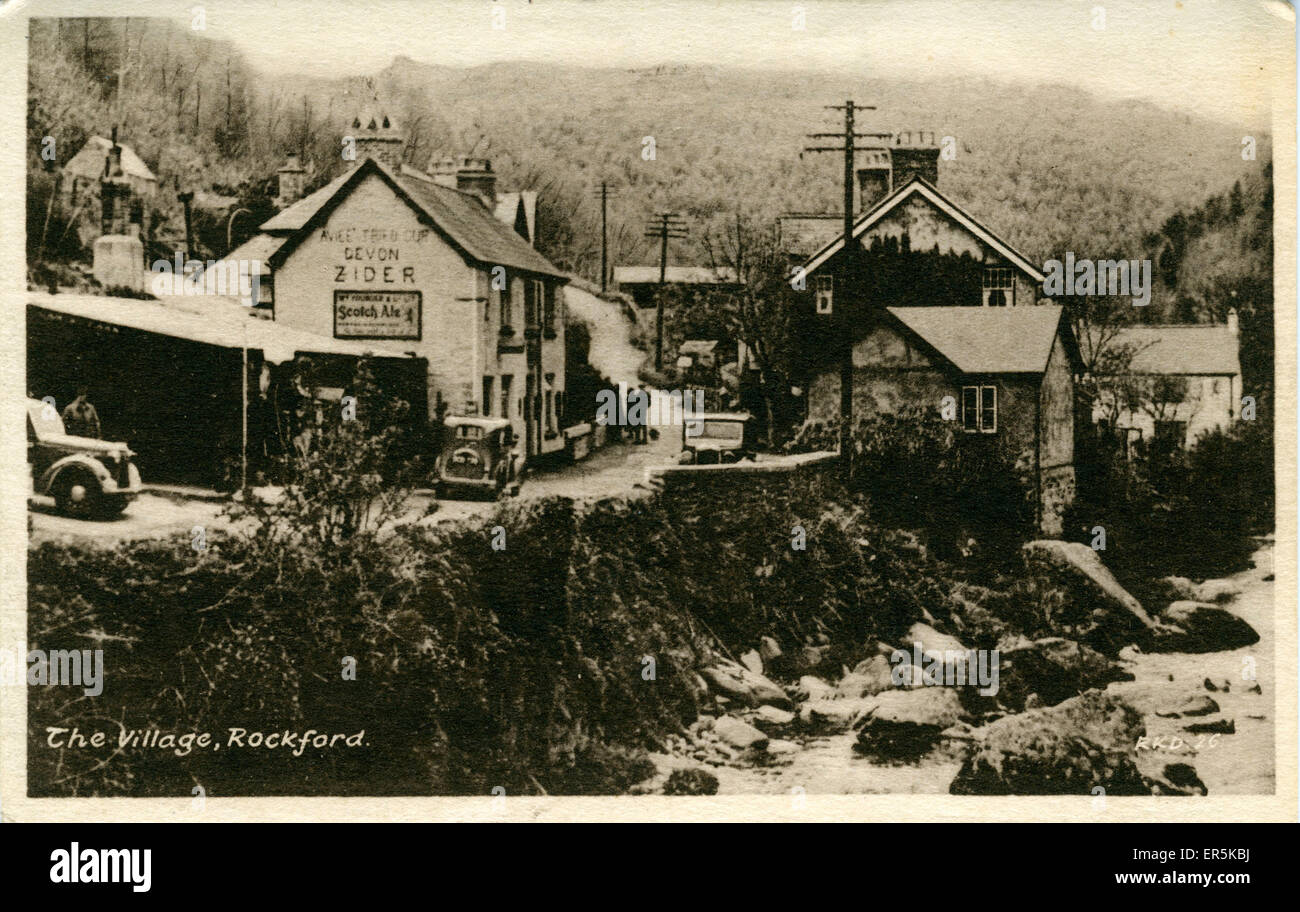 Brendon village hi-res stock photography and images - Alamy