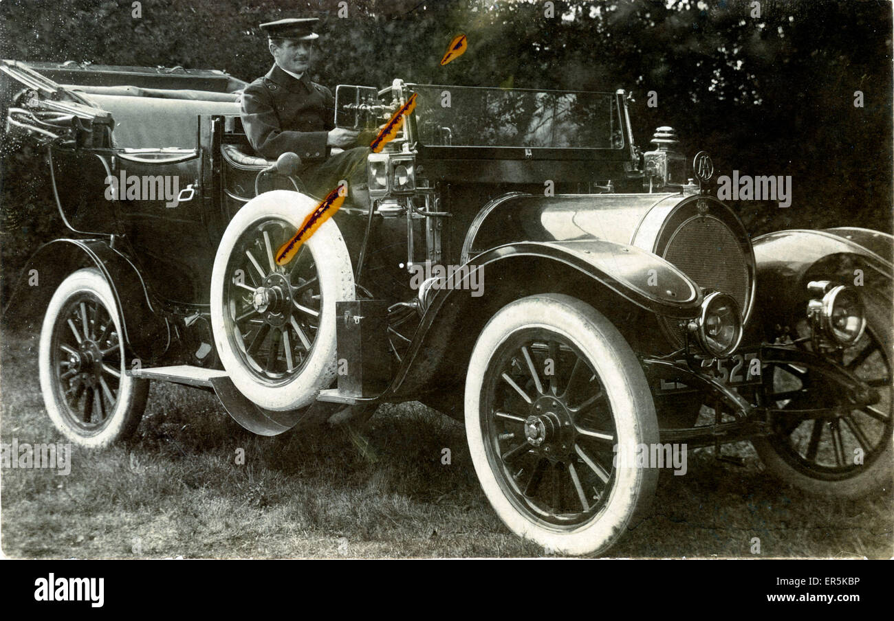 Maudslay Vintage Car, England Stock Photo - Alamy