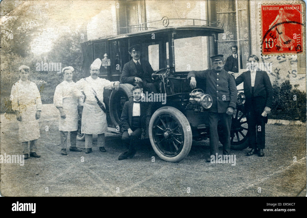 New Motor Cab Co (British) Vintage Car/Taxi Stock Photo - Alamy