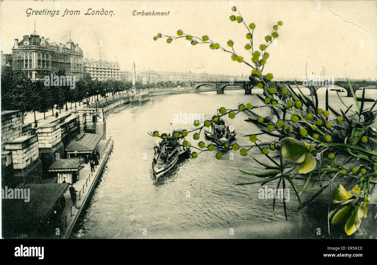 England embankment hi-res stock photography and images - Alamy