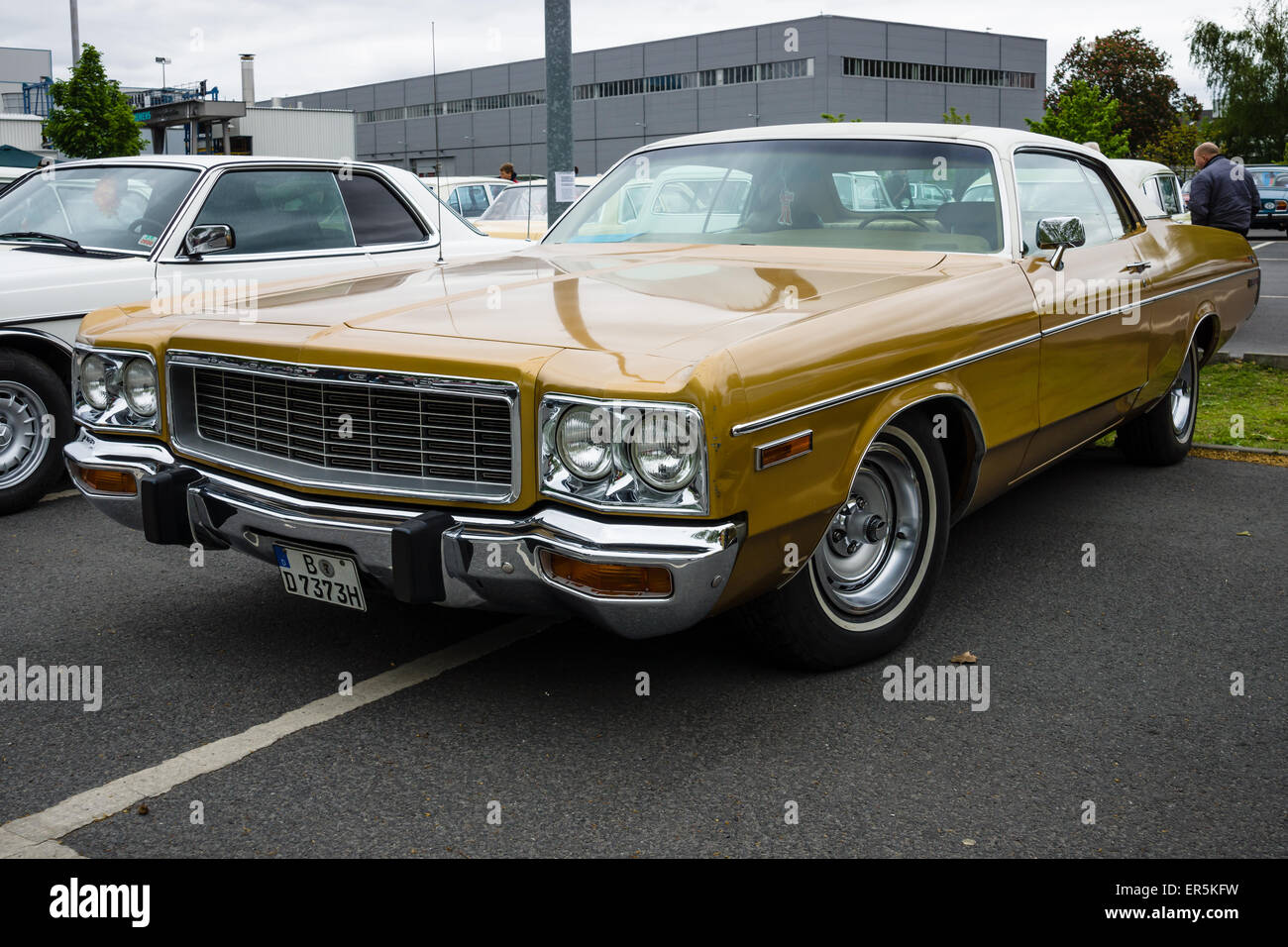 BERLIN - MAY 10, 2015: Full-size car Dodge Polara Custom (Fourth ...