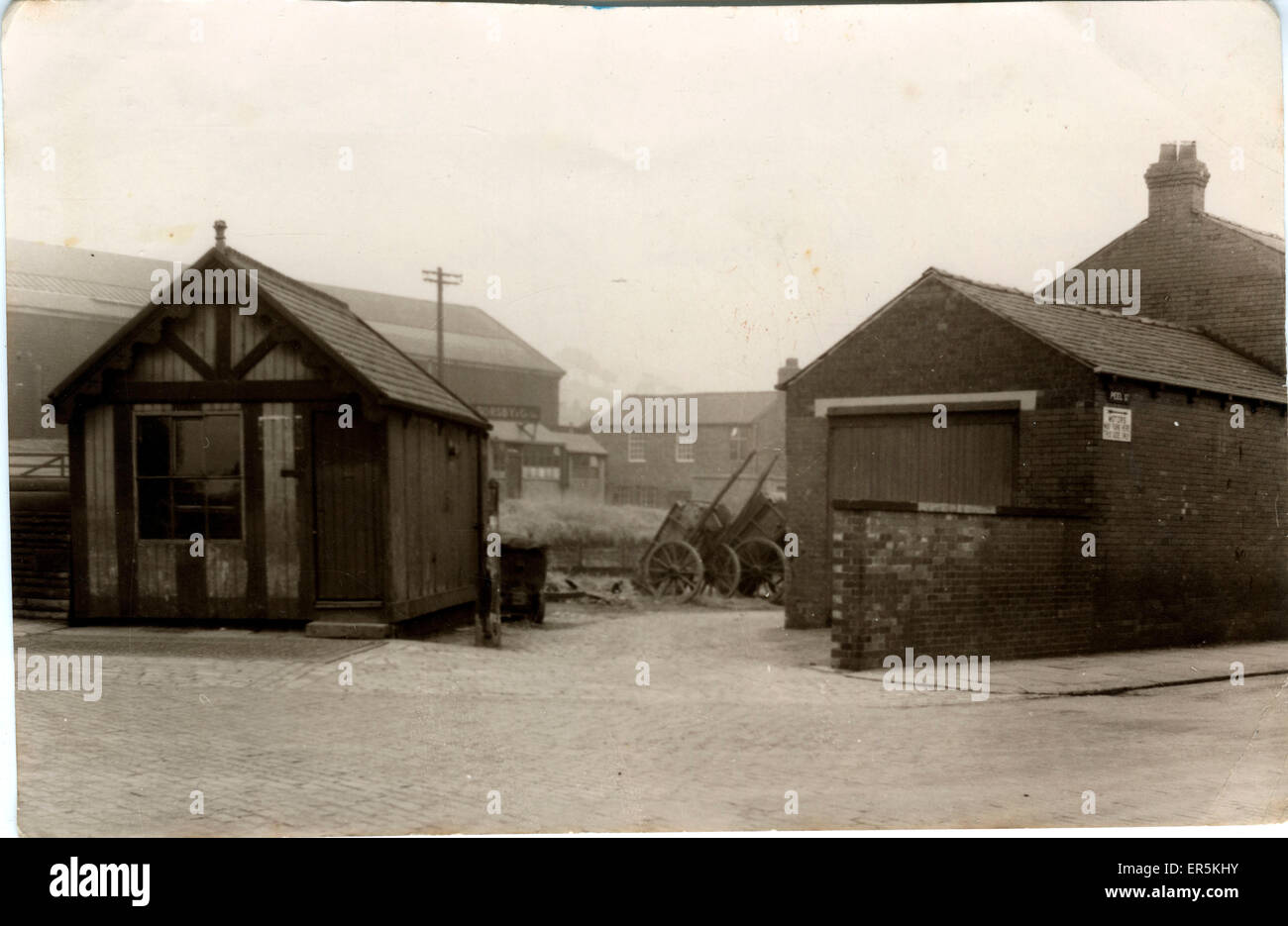Corner of the Square, Littleborough, England Stock Photo - Alamy