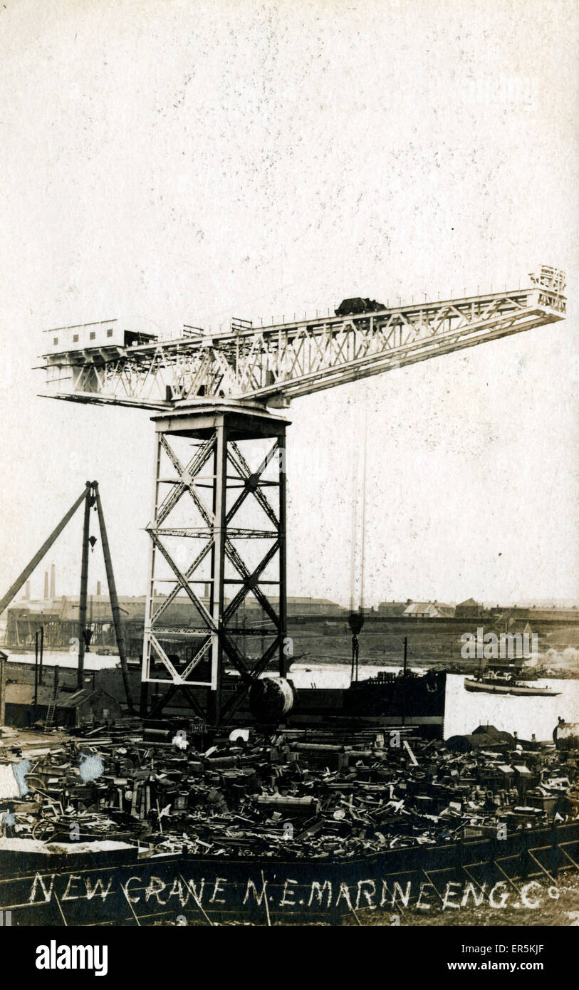 1900s crane hi-res stock photography and images - Alamy