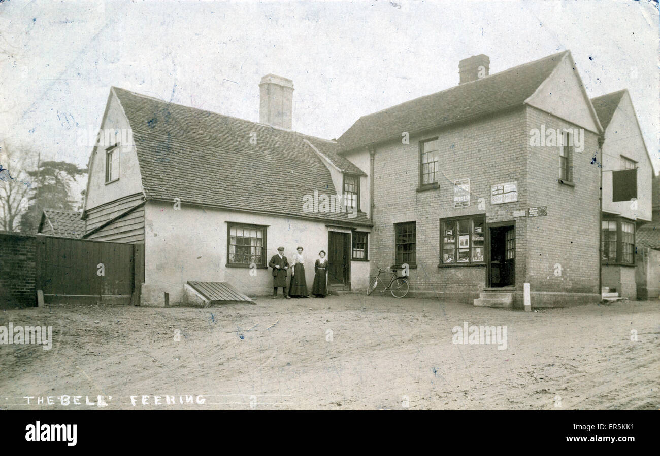 The Bell Inn, Feering, Colchester, England Stock Photo - Alamy