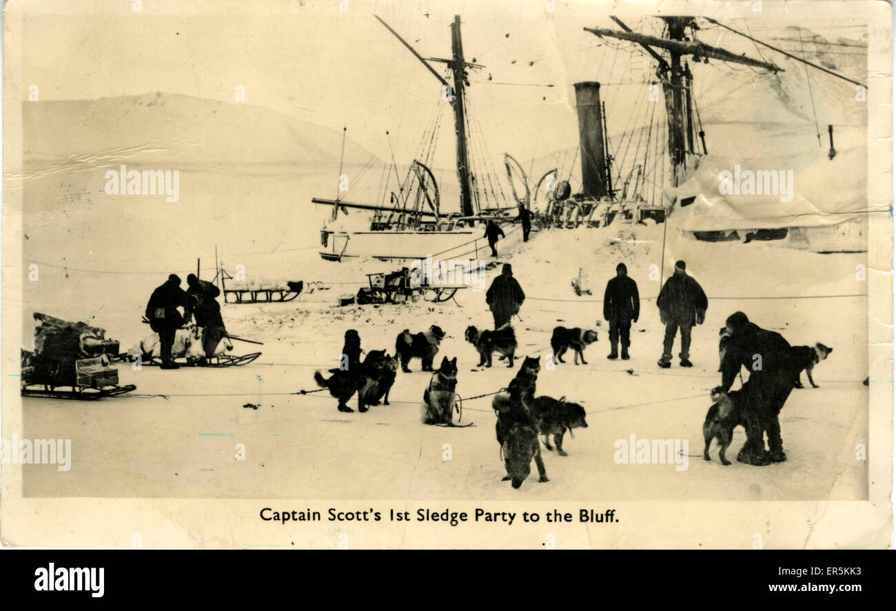 Captain Scott's Antarctic Expedition, South Pole, Antarctica. Showing ...