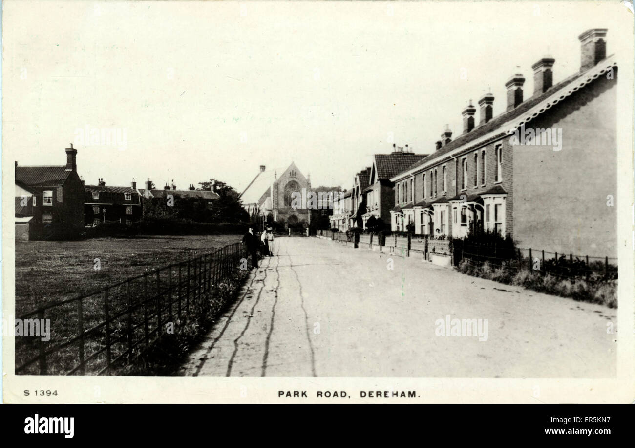 Park Road, Dereham, England Stock Photo - Alamy