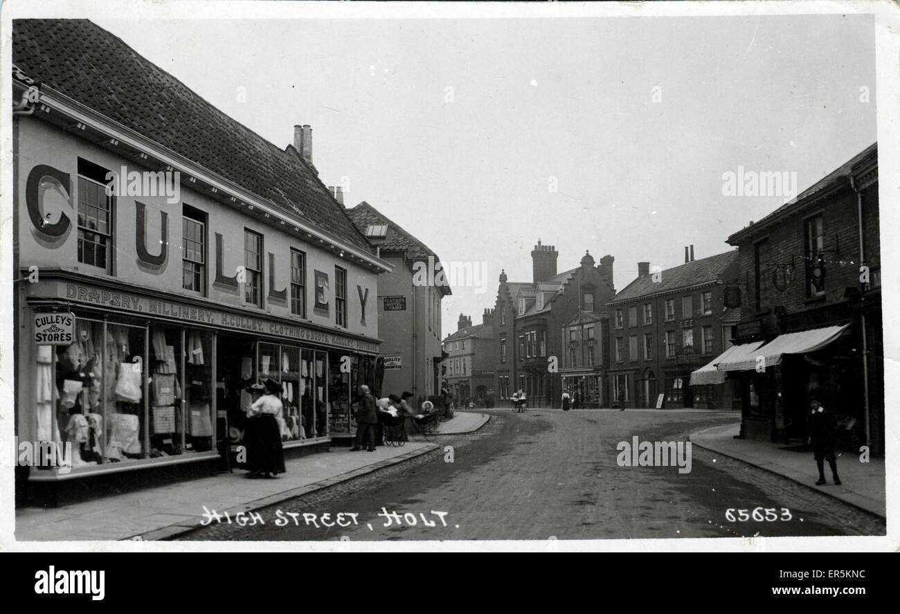 Market Place, Holt, England Stock Photo - Alamy