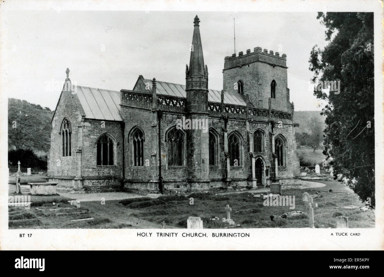 Holy Trinity Church, Burrington, England Stock Photo - Alamy