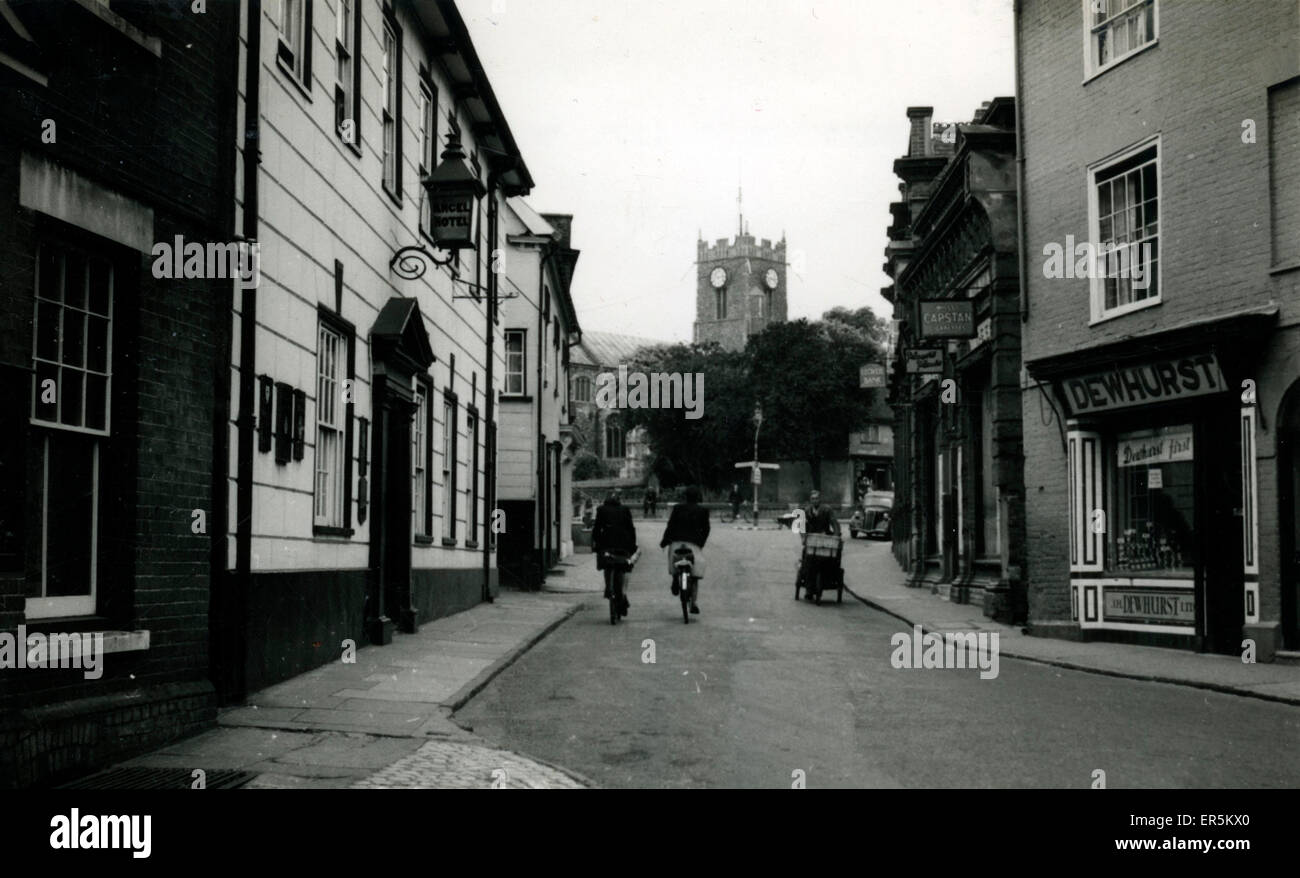 Thoroghfare, Halesworth, England Stock Photo - Alamy