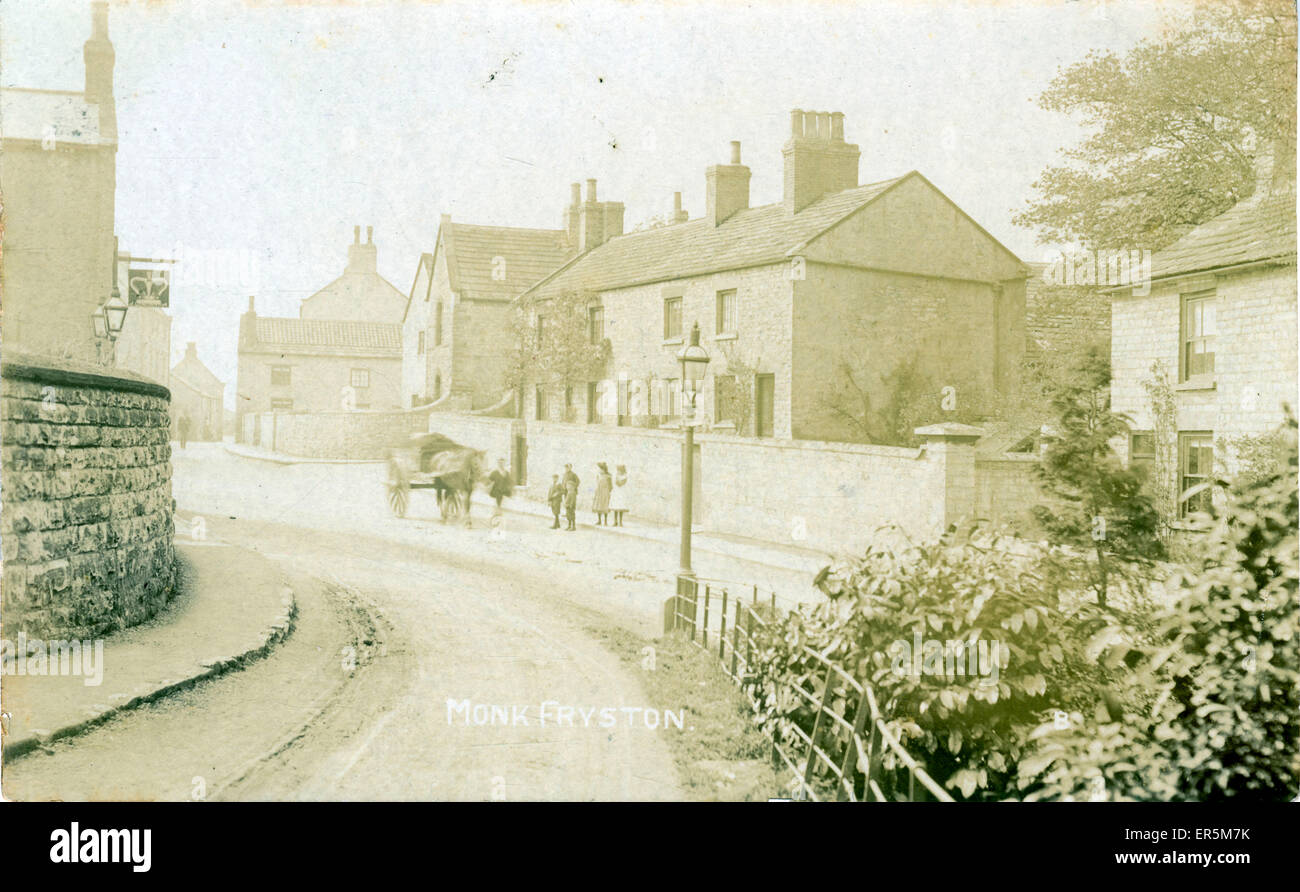 The Village, Monk Fryston, Selby, England Stock Photo - Alamy