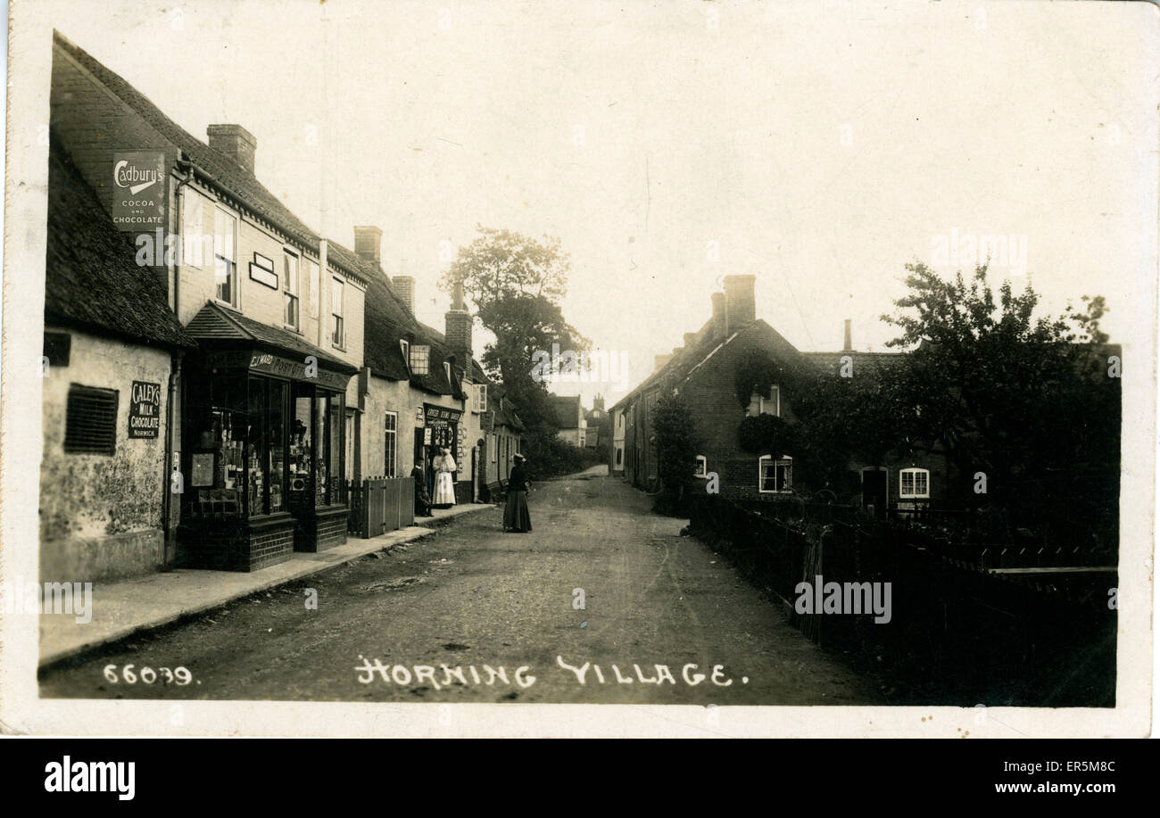 Lower Street, Horning, England Stock Photo - Alamy
