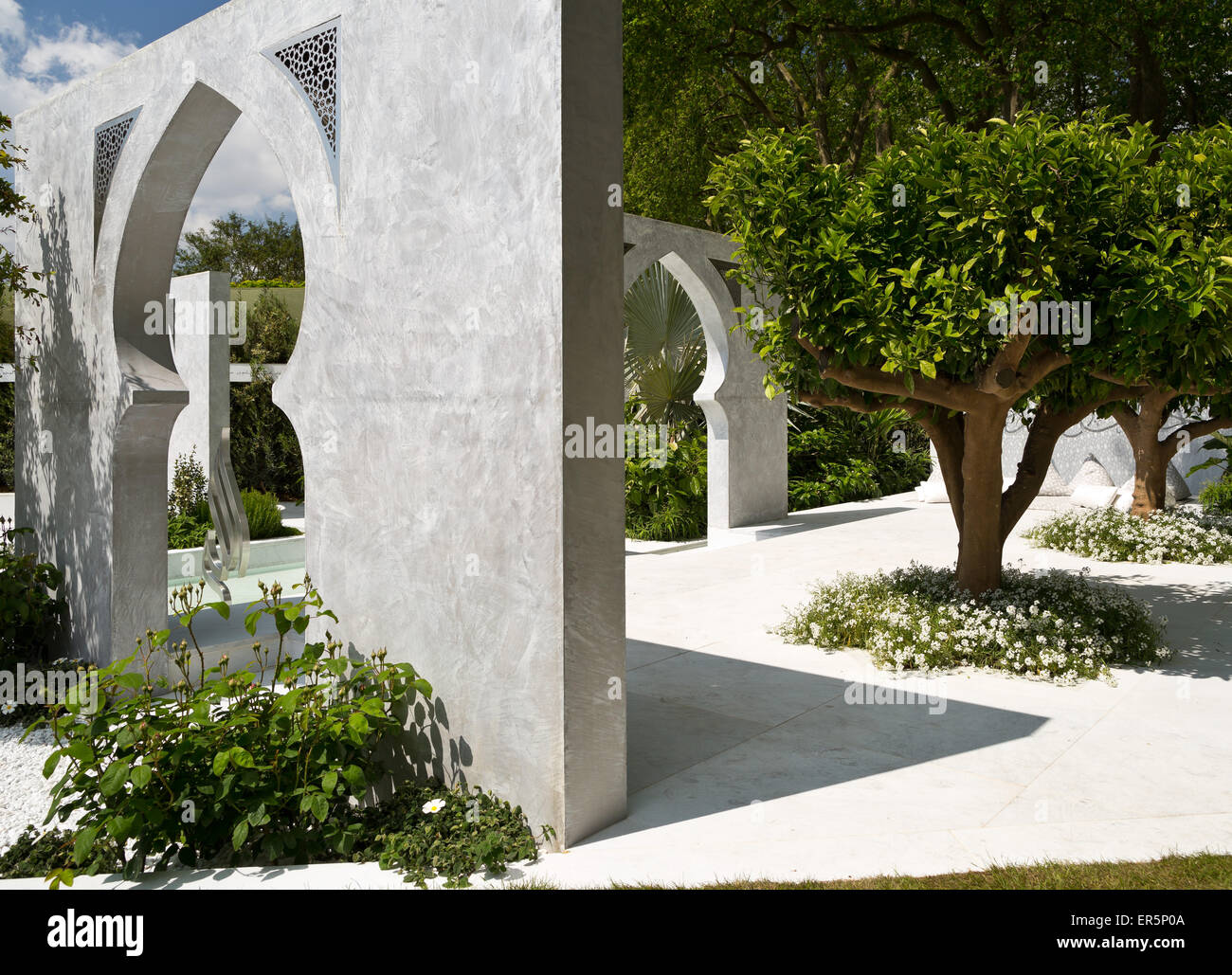 The Beauty of Islam garden, designed by Kamelia Bin Zaal, Silver-Gilt ...