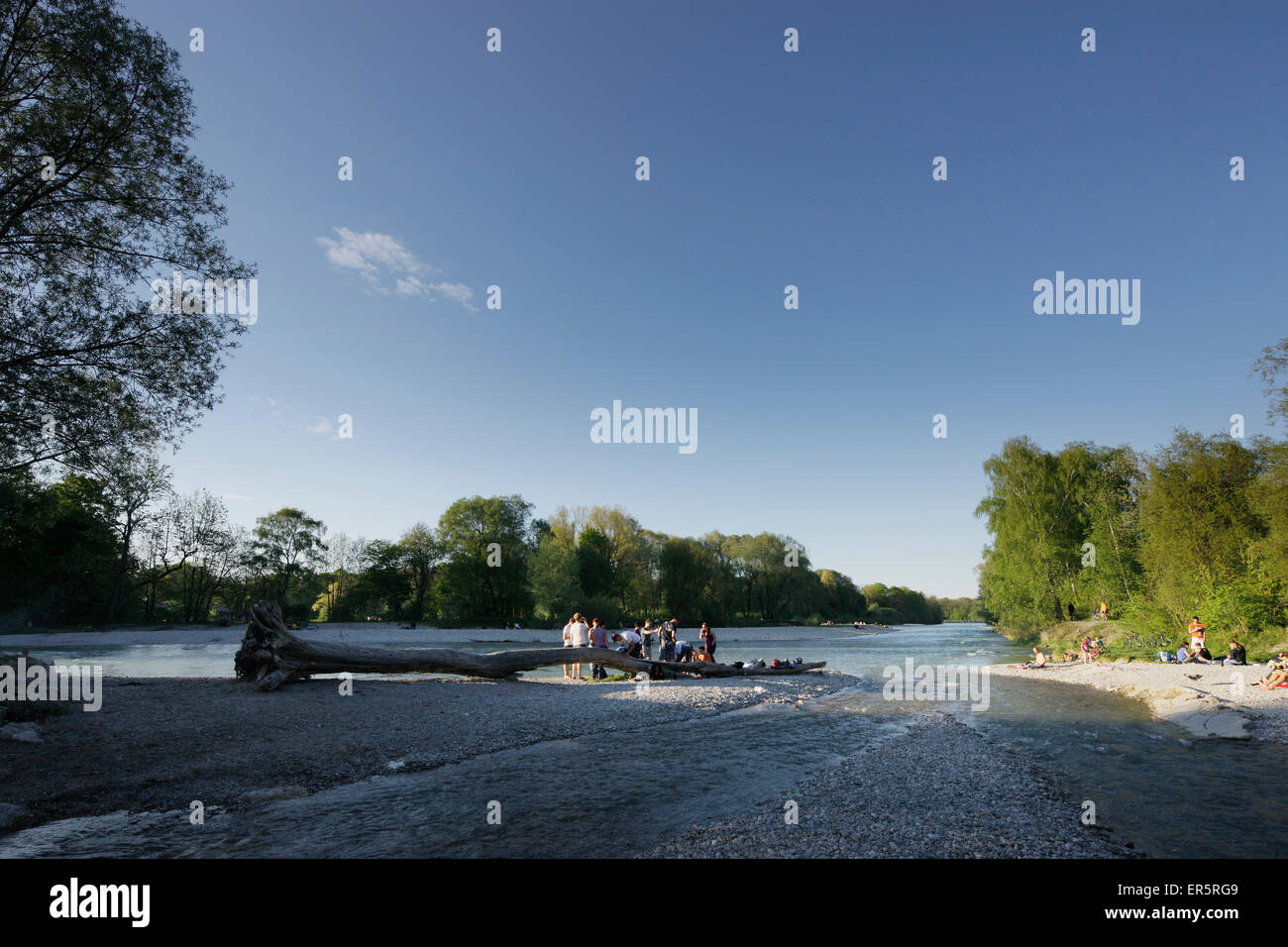 Flaucher at isar river hi-res stock photography and images - Alamy