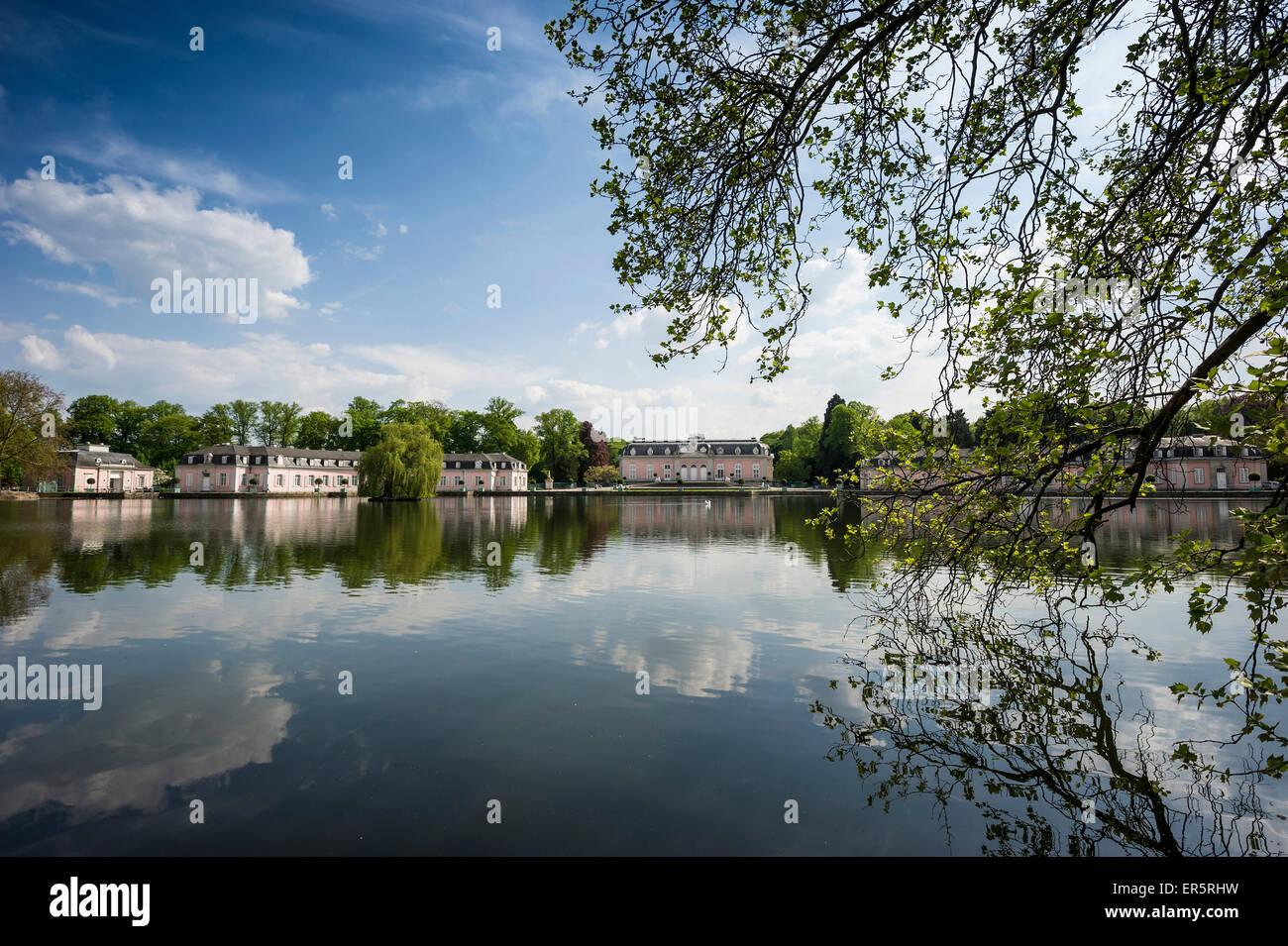 Schloss Benrath Benrath Palace, Duesseldorf, North Rhine-Westphalia ...