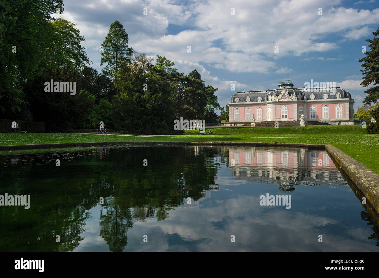 Schloss Benrath Benrath Palace, Duesseldorf, North Rhine-Westphalia ...