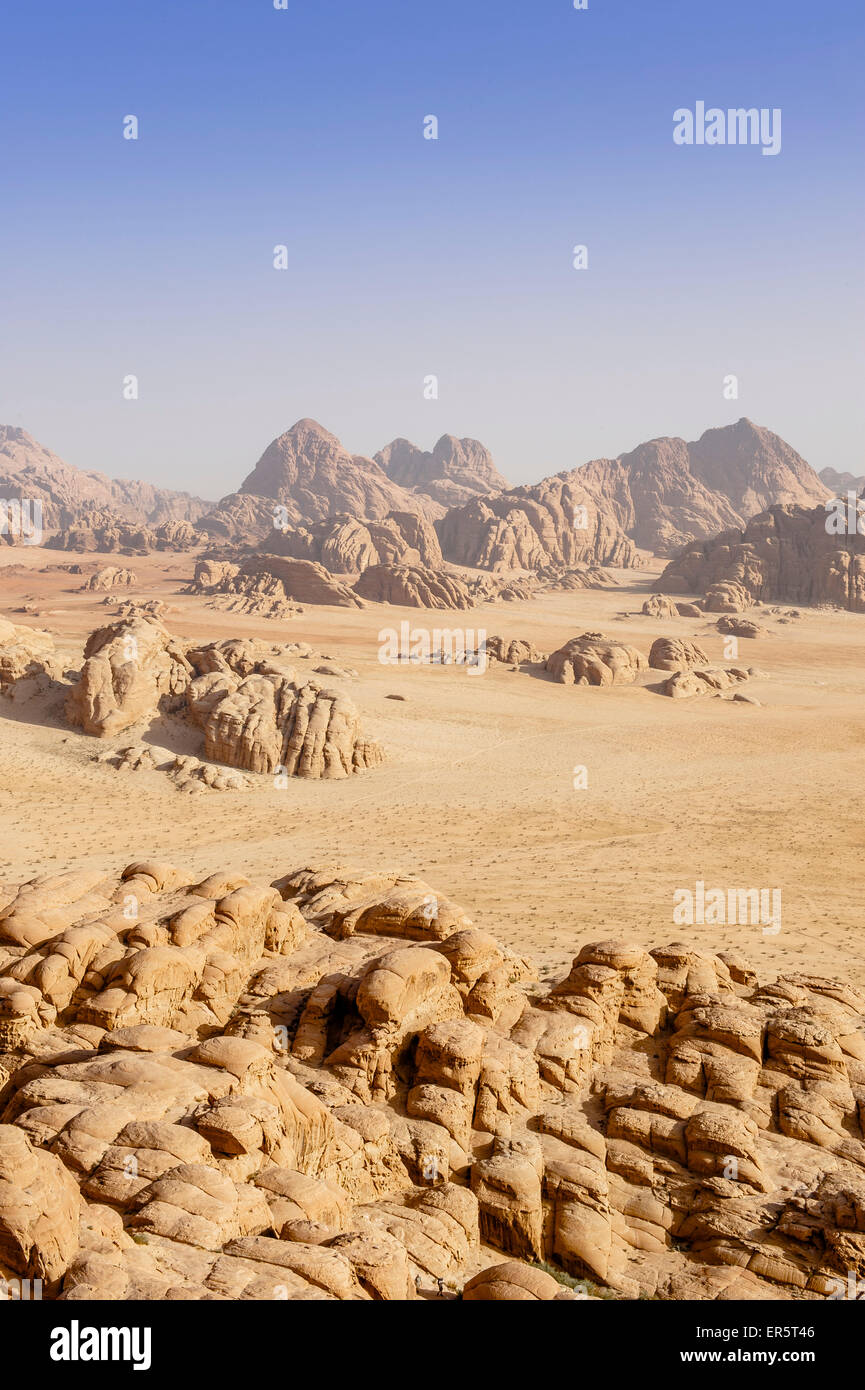 Landscape view desert wadi hi-res stock photography and images - Alamy