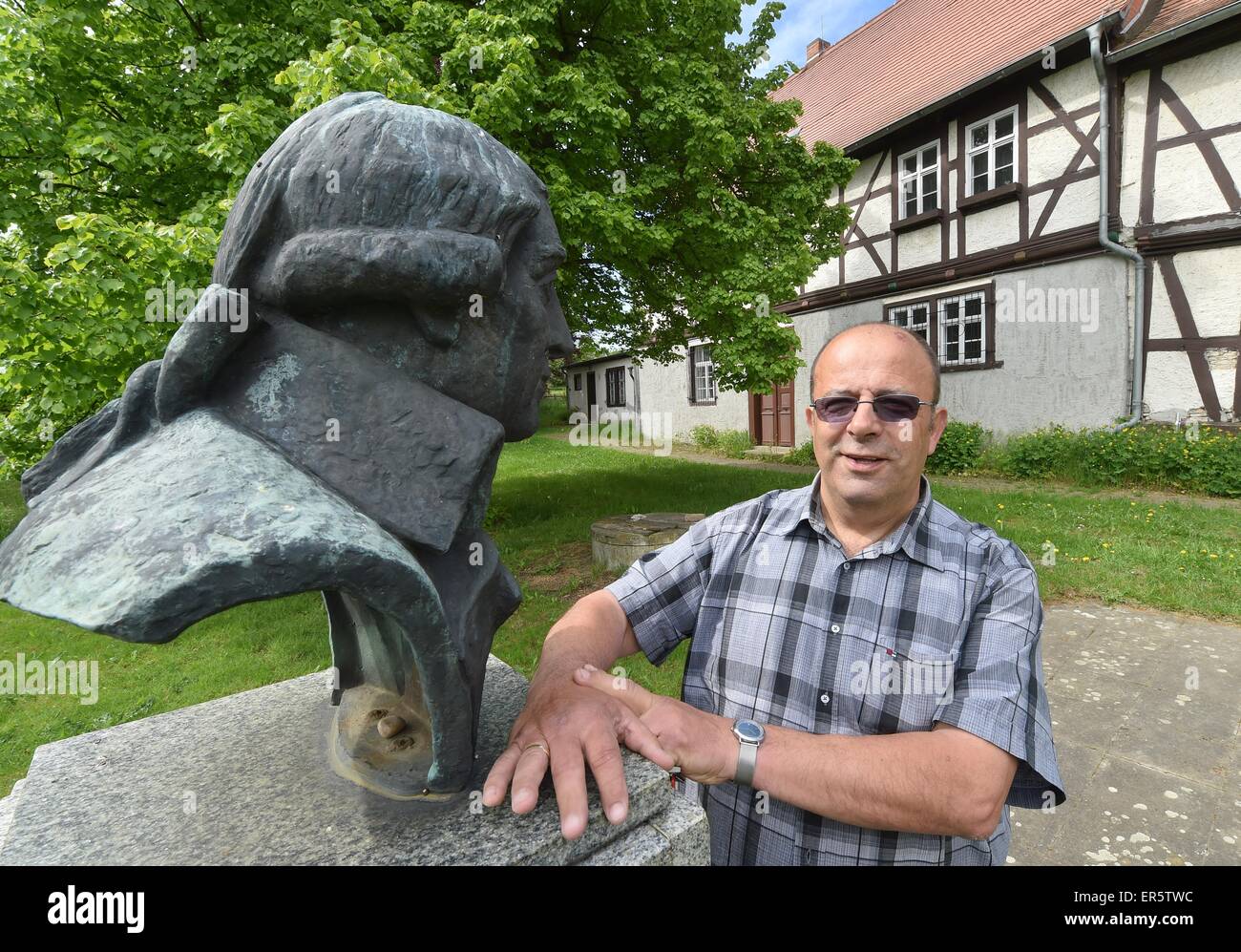 Molmerswende, Germany. 20th May, 2015. Erwin Moras of the Gottfried ...