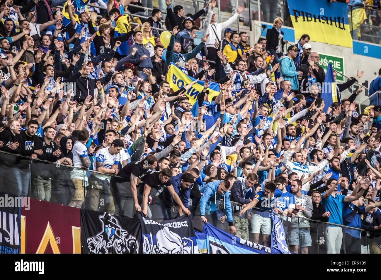 Dnipro fans, MAY 27, 2015 - Football / Soccer : UEFA Europa League ...