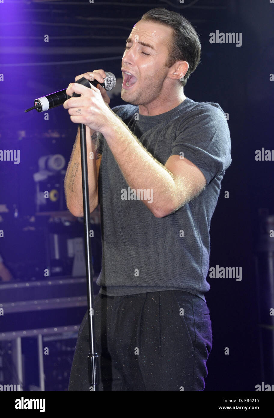 'X Factor' evictee Jay James performs live at G-A-Y Featuring: Jay ...