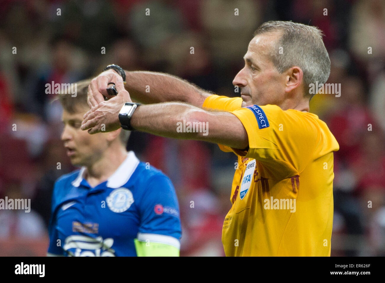 Martin Atkinson (Referee), MAY 27, 2015 - Football / Soccer : UEFA ...