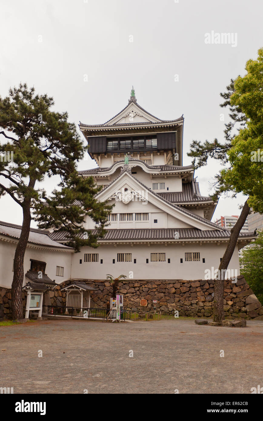 Kokura Castle in Kitakyushu, Japan. Was built by Hosokawa Tadaoki in ...