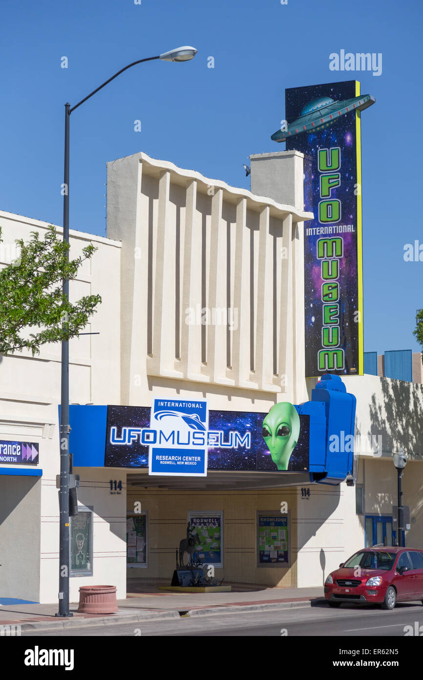 International UFO Museum, Roswell, New Mexico, USA Stock Photo - Alamy