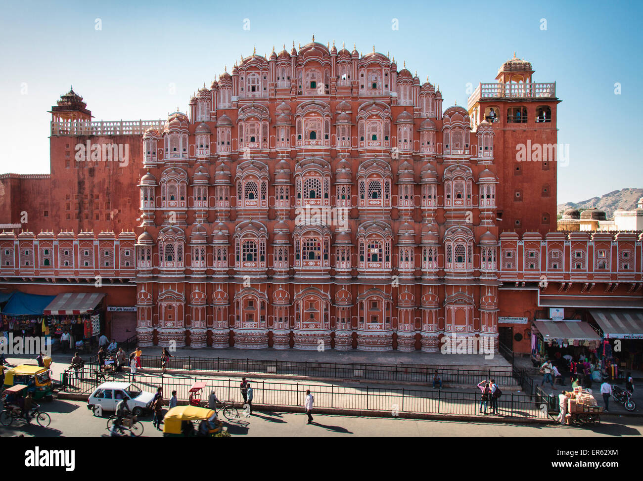 Palace of Wind, Hawa Mahal, Jaipur, Rajasthan, India Stock Photo - Alamy