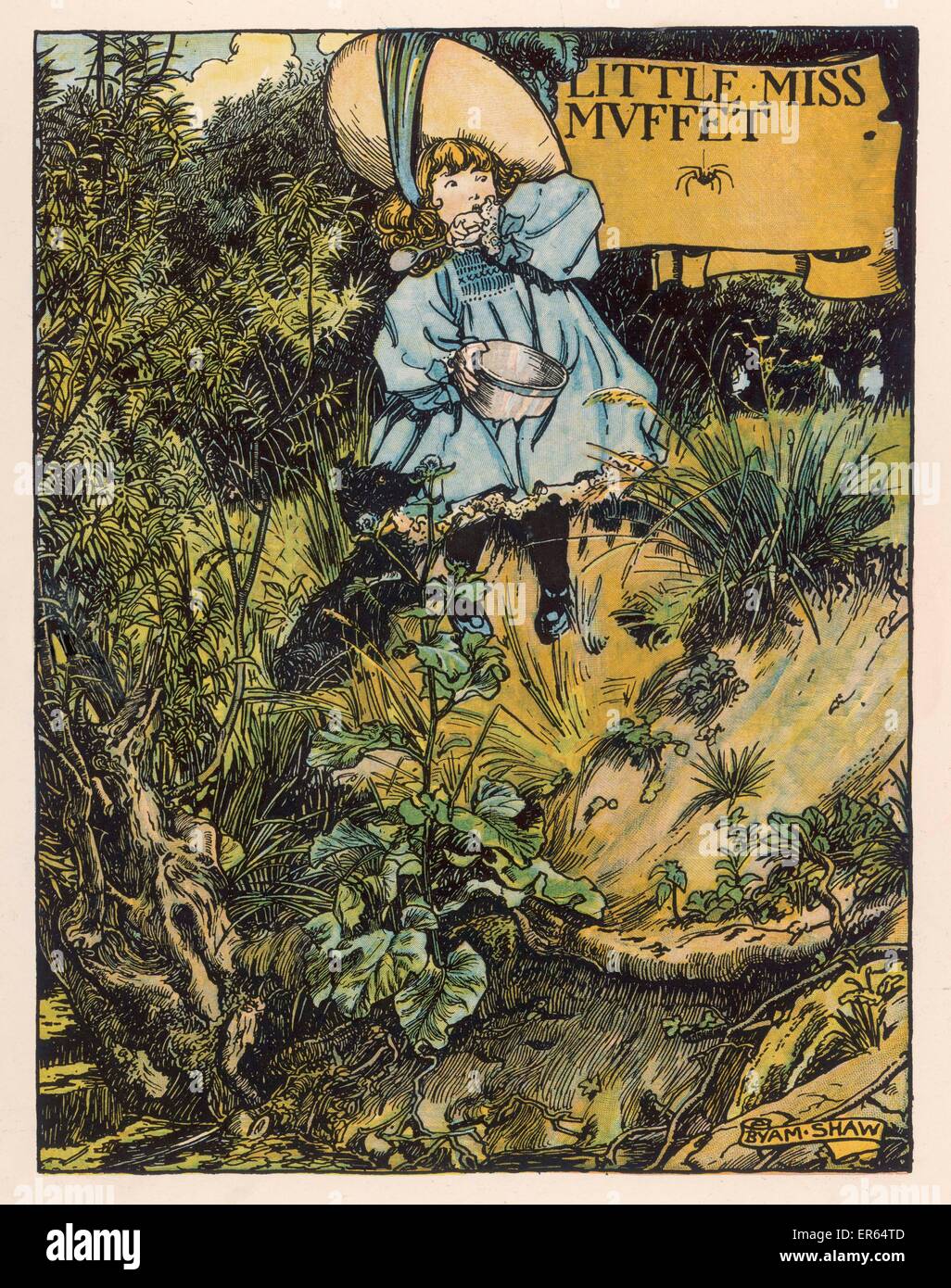 Little miss muffet hi-res stock photography and images - Alamy