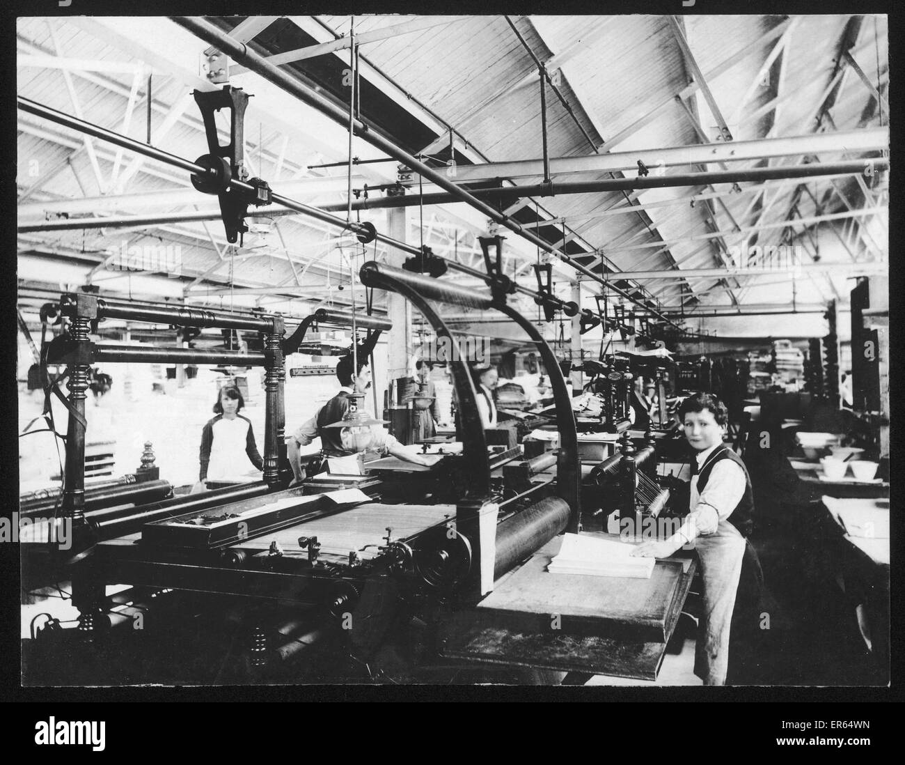 Victorian factory Black and White Stock Photos & Images - Alamy