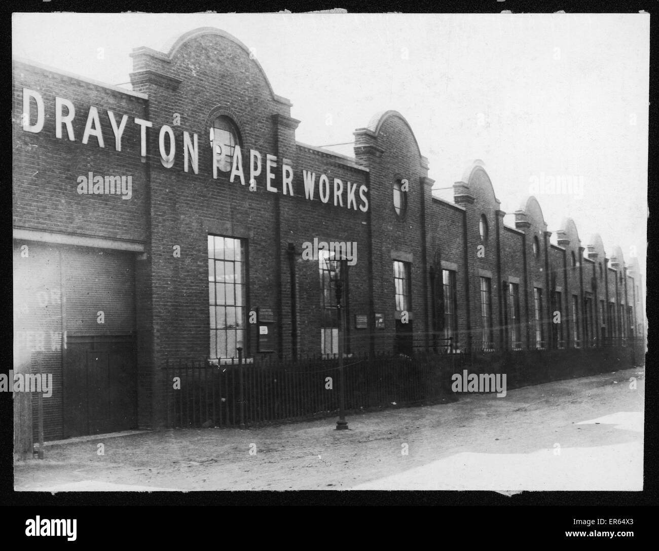 PAPER FACTORY EXTERIOR Stock Photo - Alamy